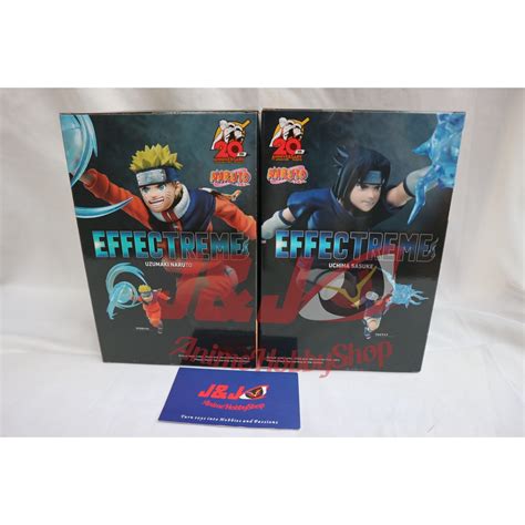 Banpresto Naruto Effectreme Uzumaki Naruto And Uchiha Sasuke Shopee
