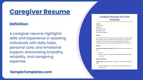 Caregiver Resume Objectives