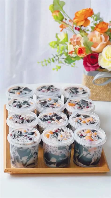 Grass Jelly Recipe Dessert With Drink Kitchen Misadventures