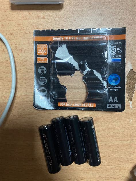 Original Panasonic Eneloop Pro batteries, Photography, Photography ...