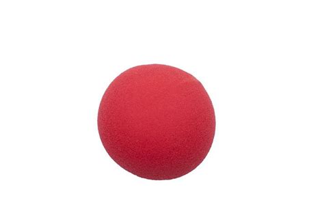 Red Clown Nose Isolated Place For Photomontage Clown Nose Red