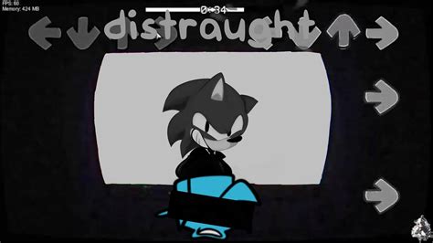 Fnf Distraught But Sonic PƏta And Bf Chromaticas Youtube