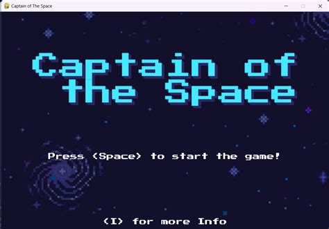 GitHub PhKhang Captain Of The Space A Remake Of A Nostalgic Game In Python