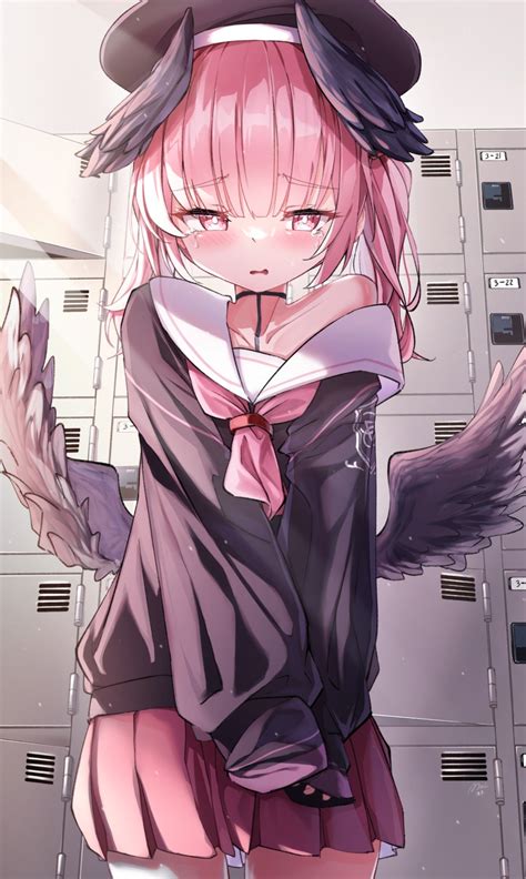 Maeru Blue Archive Shimoe Koharu Seifuku Wings 1061312 Yande Re