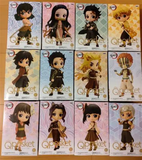 Demon Slayer Qposket Tanjiro Kamado Nezuko Zenitsu Azuma Inosuke Anjuro