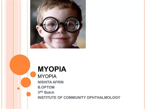 Myopia Pptx