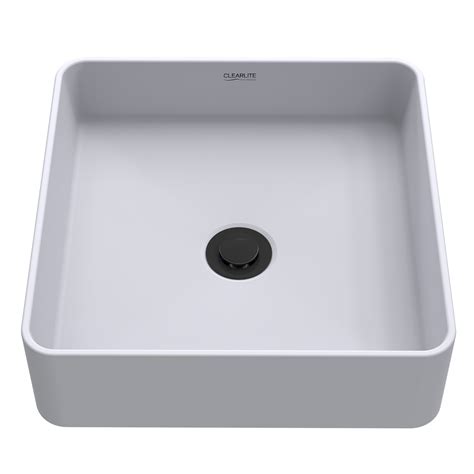 Stylish Square China Basins Clearlite Bathrooms
