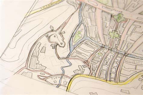 Classical Map Ku Visual Communication