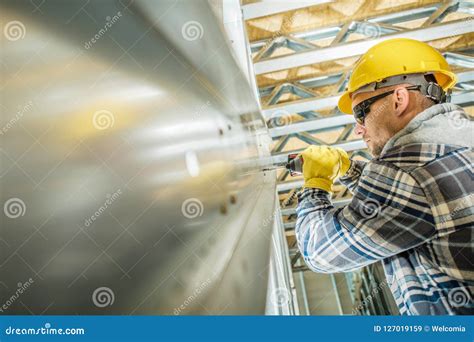Steel Frame Contractor Worker Stock Image Image Of Real Estate Steel Frame Contractor Worker Stock Image Image Of Real Estate
