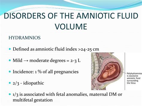 Ppt Lecture 18 Abnormalities Of Fetal Membranes And Amniotic Fluid