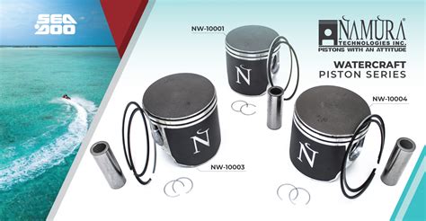 New Namura Pwc Piston For Sea Doo Namura