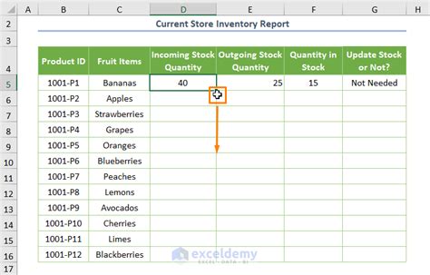 How To Maintain Stock In Excel Sheet Format Download Design Talk