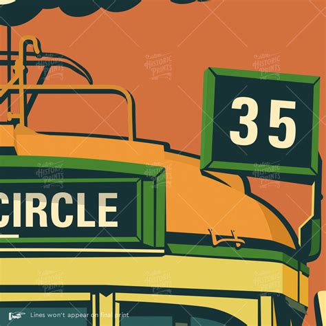 Melbourne Tram W Class Blue Pop Suburban Icon Poster — Historic Prints And Vintage Suburban Icons