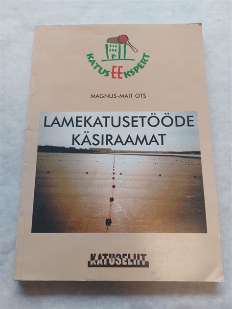 Lamekatusetööde Käsiraamat Magnus Mait Ots 1999 Raamaturinglus