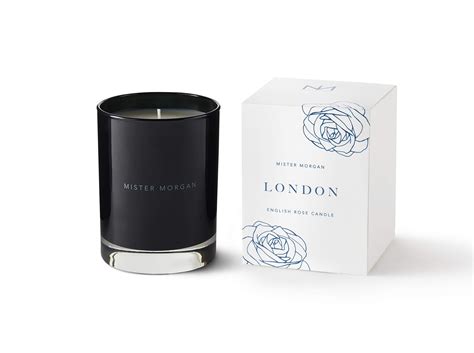 Niven Morgan London English Rose Scented Candle No Matches Zentra