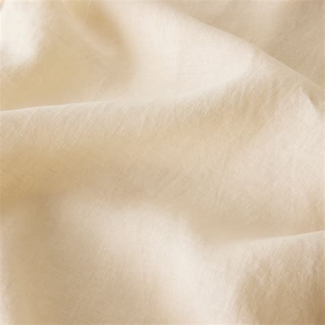 Eve Linen Warm White Fitted Sheet Sheet Society