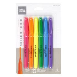 Highlighters Office Depot
