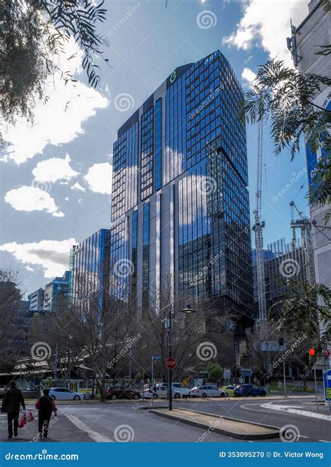 Construction Activities With Landscape Transform Into Urban Area With