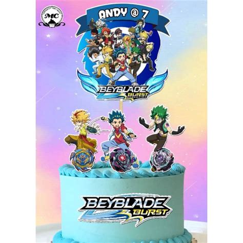 Beyblade Cake Topper Shopee Philippines