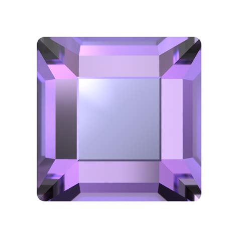 Swarovski 2400 Square Flat Back Crystal Vitrail Light 4mm Dreamtime