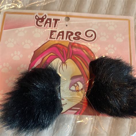 Cat Costume Elements Corset Cat Ears Tail Paw Glove… Gem