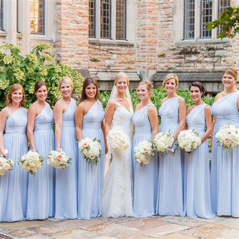 Light Blue Bridesmaid Dresses