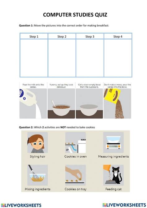 Computational T Free Interactive Worksheets 2208904