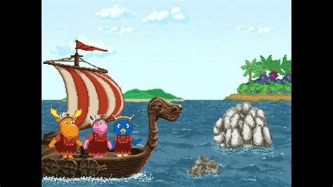 Vsmile Game The Backyardigans Viking Voyage 2006 Vtech