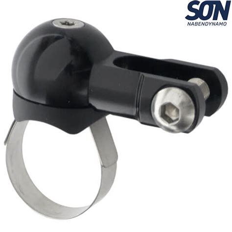 Son Headlight Bracket For Edelux Milled 318 Black