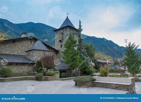 The Small Country Of Andorra Editorial Photography Image Of Church