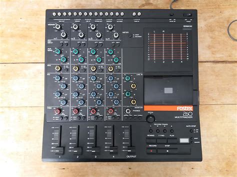 Fostex 260 Analog Cassette Multitrack Recorder Reverb