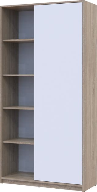 Шафа для одягу Doros Студент 90х38х180 Дуб сономаБілий 40908067