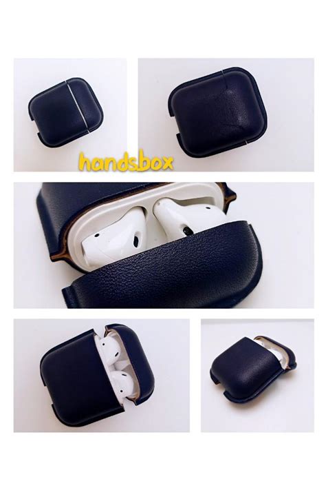 【訂製】apple Airpod 皮革耳機套 壓印英文字 實體店 荔枝角 葵興 真皮 雙層皮革 無縫線 手工 香港製造 興趣及遊戲 手作＆自家設計 文具及工藝 手作 Carousell