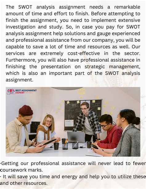 Ppt Get A Highly Standard Swot Analysis Assignment With Us Powerpoint