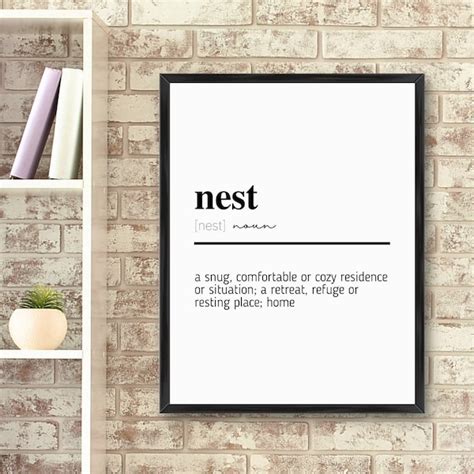 Nest Definition Etsy