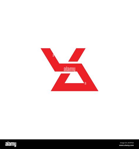 Letter Bl Simple Linked Geometric Line Logo Vector Stock Vector Image