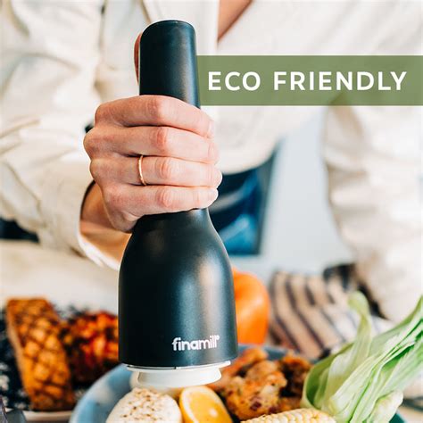 Finamill Rechargeable Pepper Mill And Spice Grinder In One 1 Mill 2 P