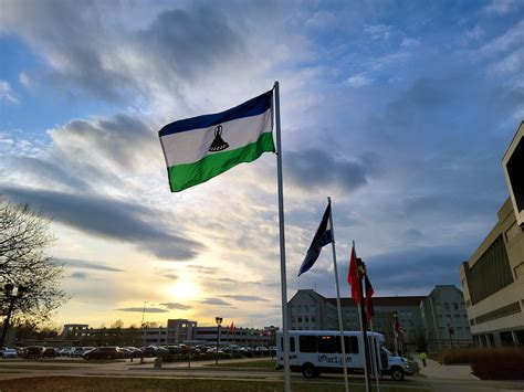 Flags On Campus Springfield Daily Citizen