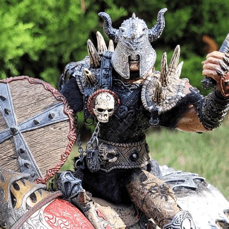 Spawn The Bloodaxe And Thunderhoof Dark Ages Series 22 Mcfarlane 2002