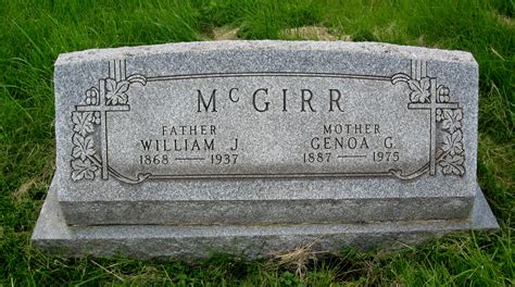 Genoa Grant Reed Mcgirr 1887 1975 Find A Grave Memorial