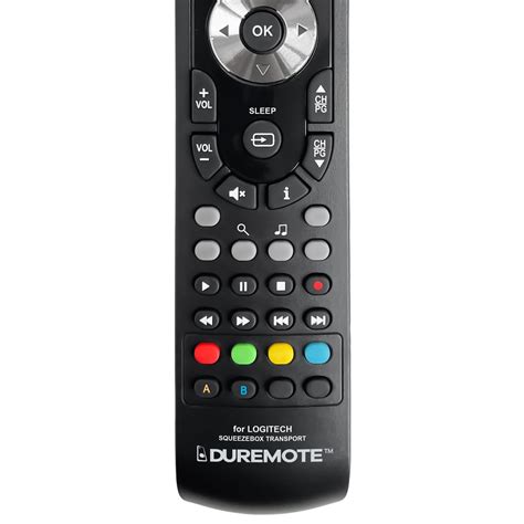 Logitech Squeezebox Transport Squeezebox Classic V3 Remote Control Duplicate 195 Remote