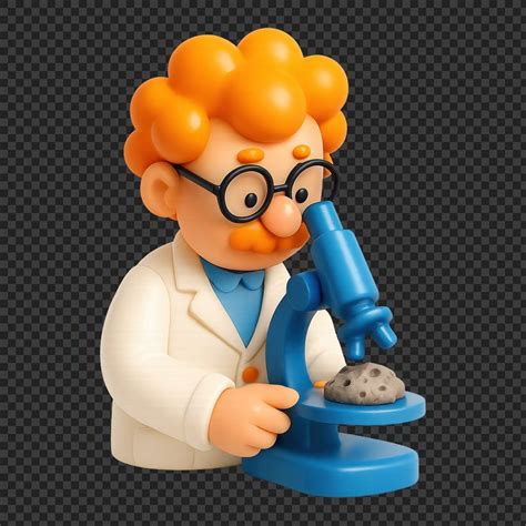 Microscope Cartoon Images Free Photos Png Stickers Wallpapers And Backgrounds Rawpixel