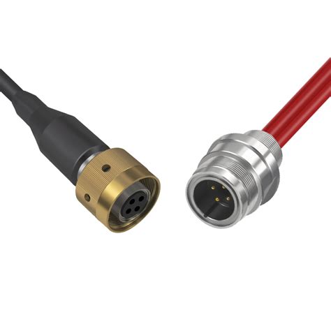 Metal Shell High Voltage 4 Contacts