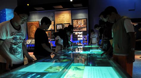 Multi Touch Table And Wall Interactives Museums