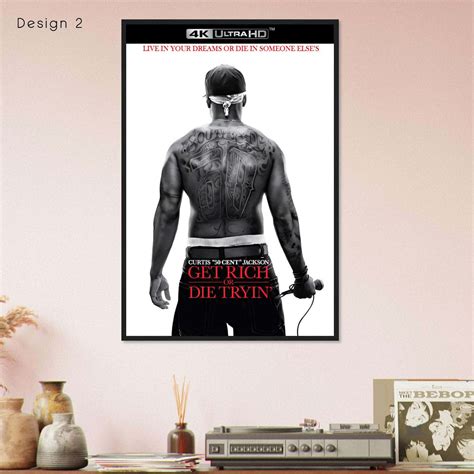 Get Rich Or Die Tryin 2005 Movie Poster Print Citiesbox