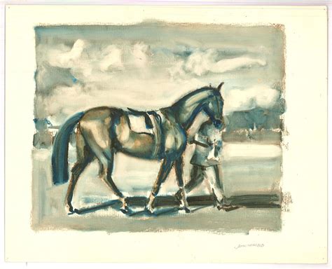 John Hatfield John Hatfield B1933 20th Century Watercolour Lady With Red Roses At