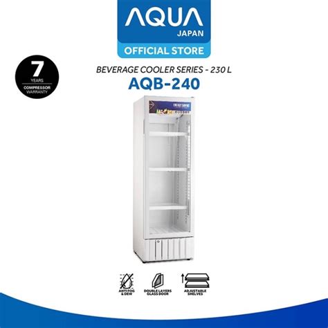 Jual Showcase Aqua 240 Pendingin Minuman Shopee Indonesia
