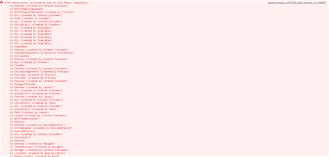 errors in console after updating application · issue 8164
