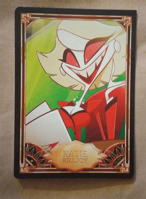 Miscut Katie Killjoy Card Rhazbinhotel