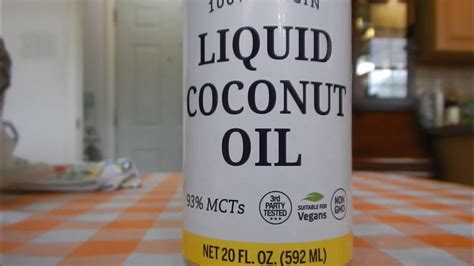 Healthy Origins 100 Virgin Liquid Coconut Oil Youtube